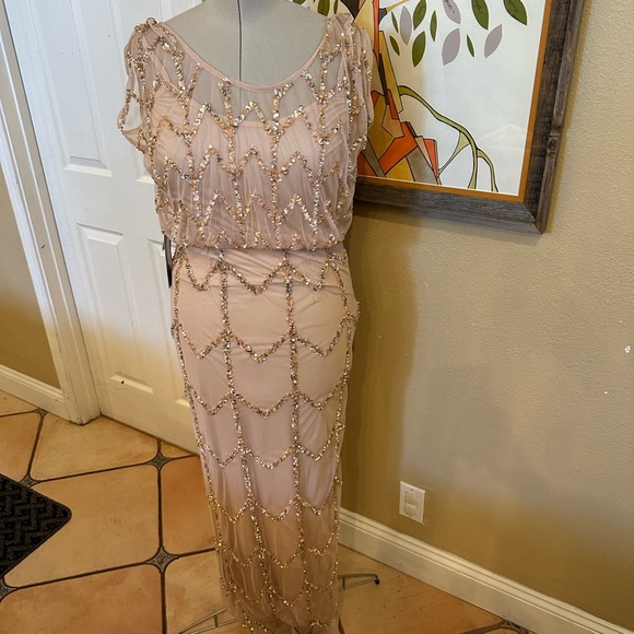 JS Collections | Dresses | Js Collection Blush Sweetheart Sequin Modele ...